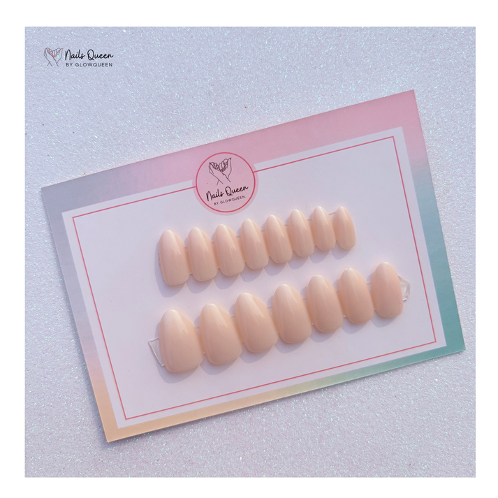 Round Ombre Gel Nails | Stylish & Trendy - NailsQueen