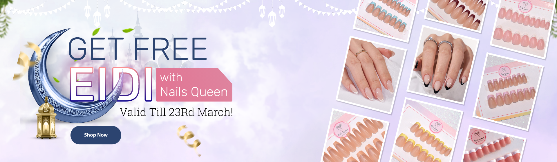 Best Press On Nails in Pakistan | Fake Nails Online - NailsQueen