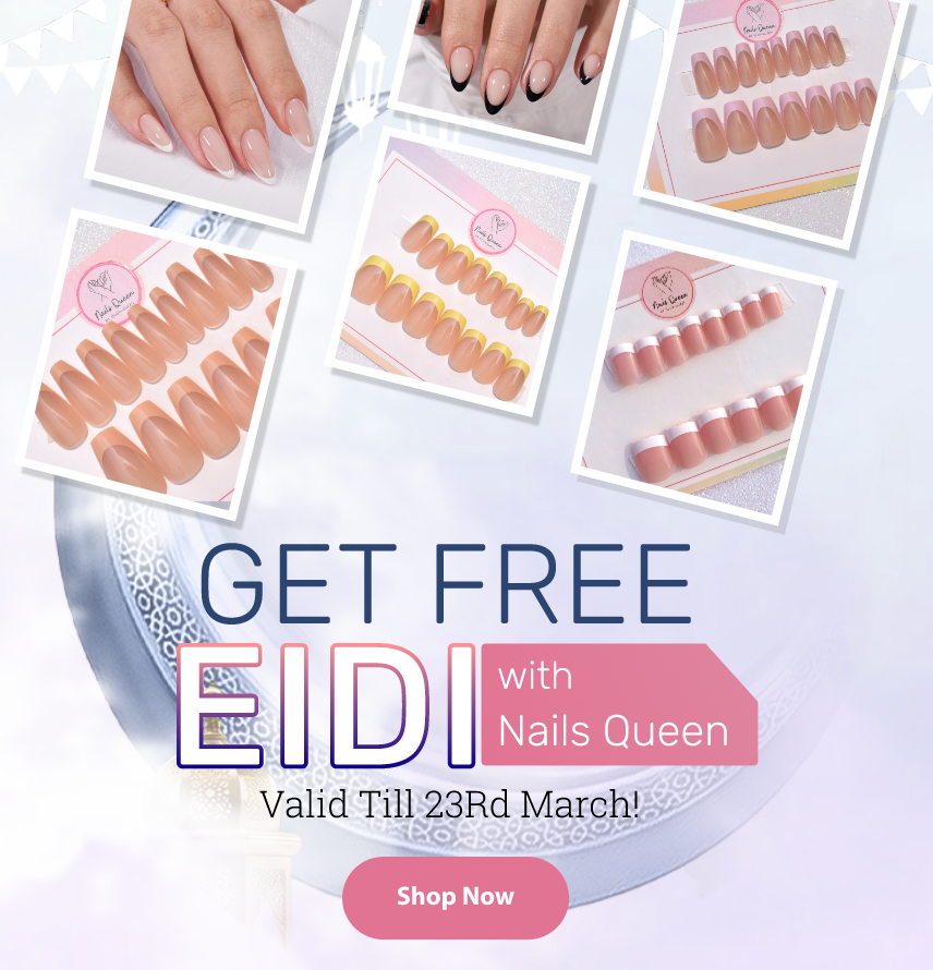 Best Press On Nails in Pakistan | Fake Nails Online - NailsQueen